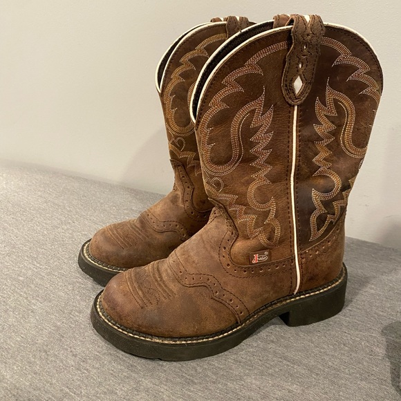 Justin Boots | Shoes | Justin Womens Gypsy Inji Aged Bark Traditional ...